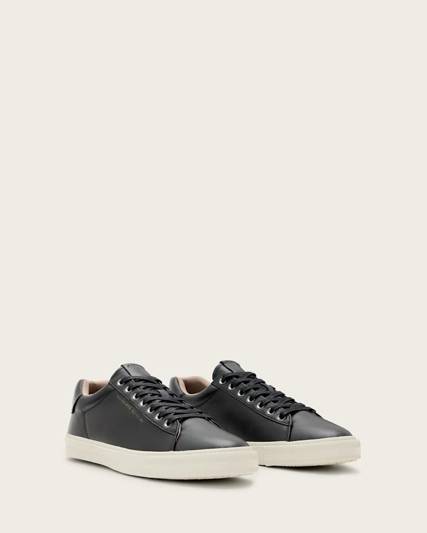 Brody Leather Low Top Sneakers Black | ALLSAINTS US